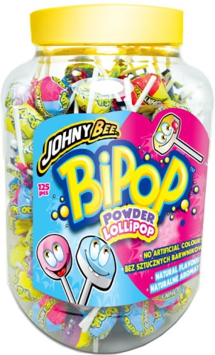 Johny Bee BiPop Lizaki Pudrowe 125szt elukmar.pl