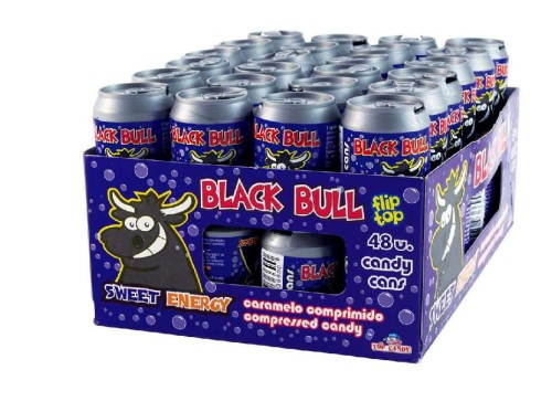 Top Candy BLACK BULL Drażetki Pudrowe 48szt x 10g elukmar.pl