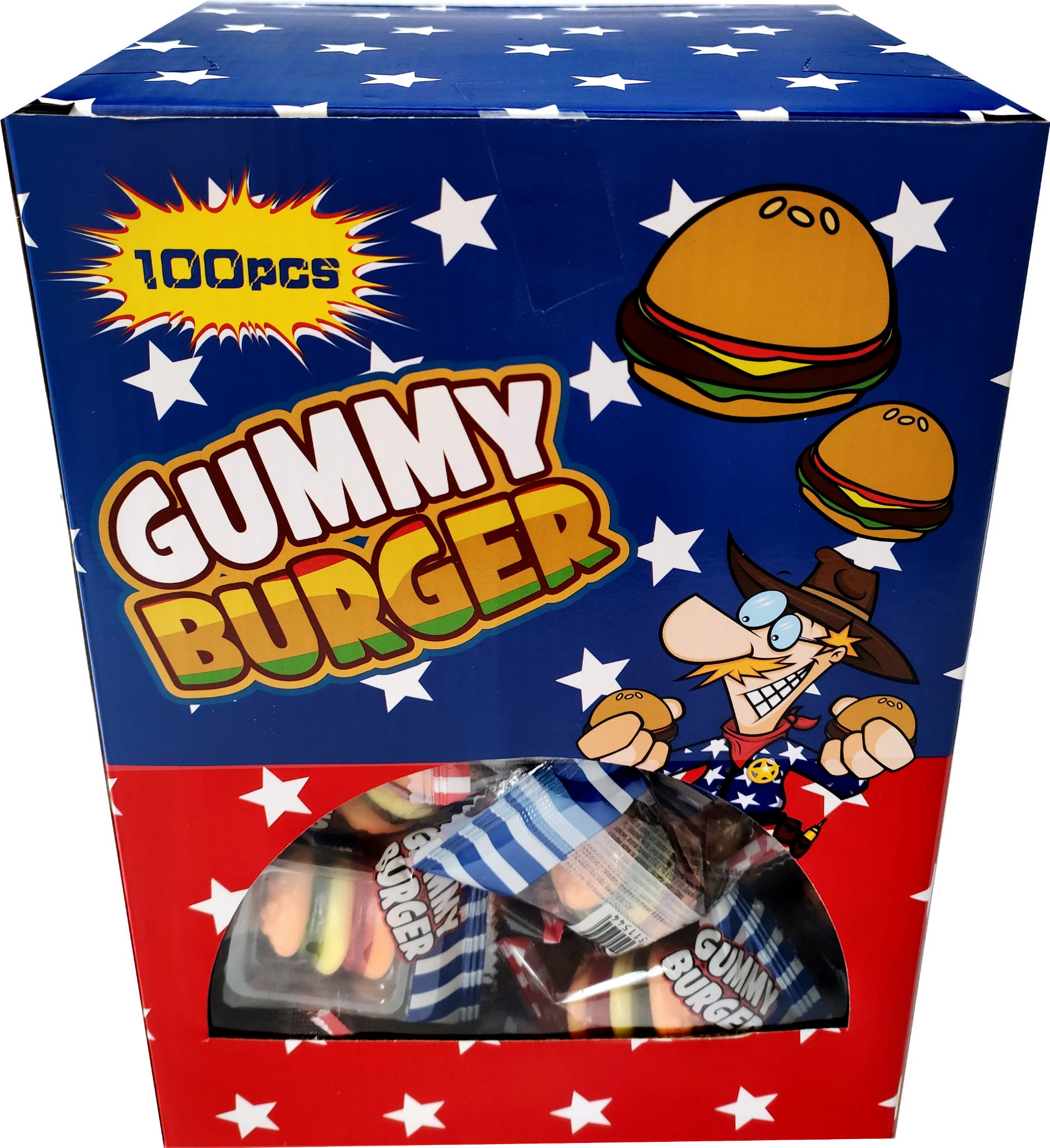 Gummy Burger Żelki BURGERY 100szt elukmar.pl