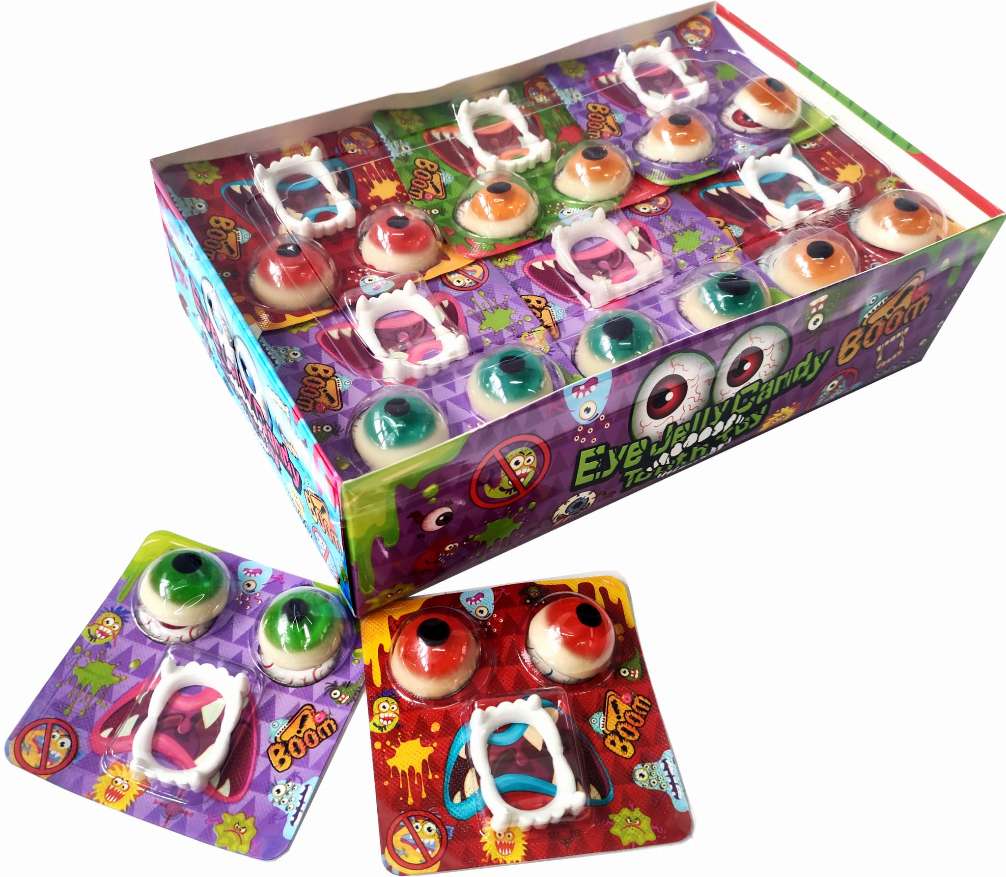 Eye Teeth Jelly Candy Żelki Oczy 30szt x 7g elukmar.pl