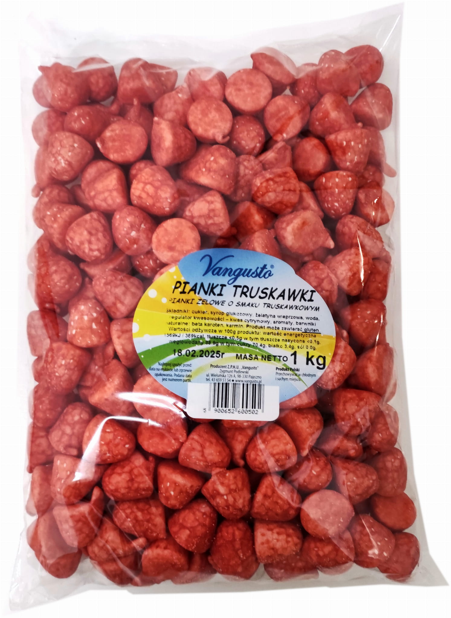 Vangusto Pianki Truskawki 1kg elukmar.pl