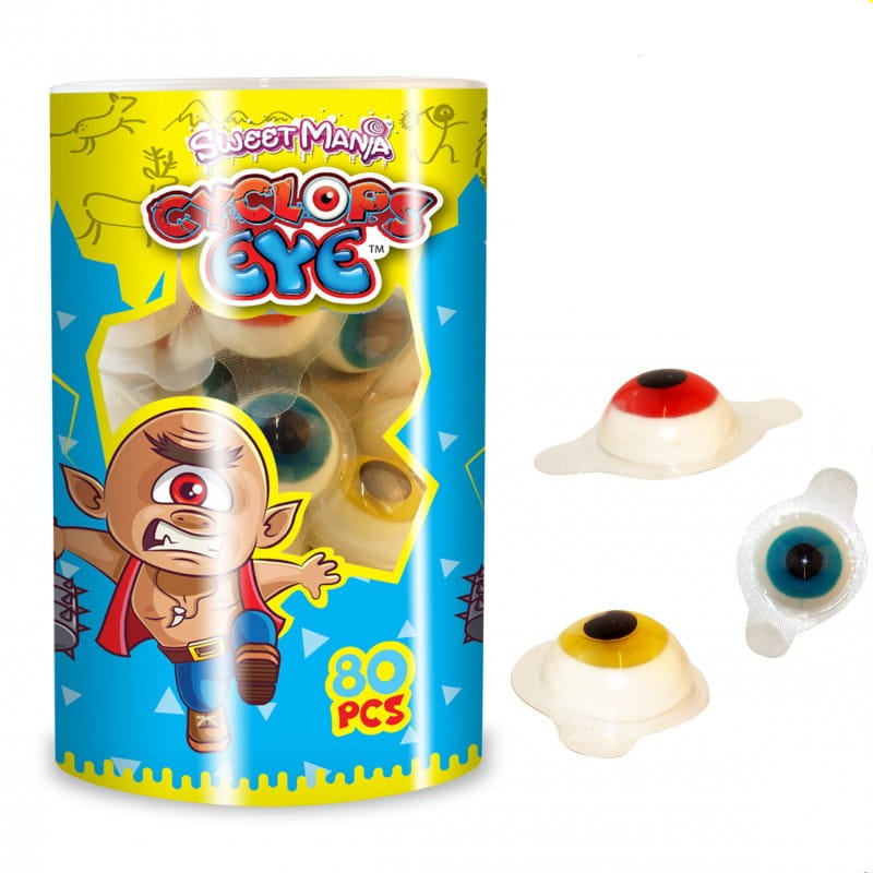 Żelki Oczy Cyclops Eye 80 szt elukmar.pl