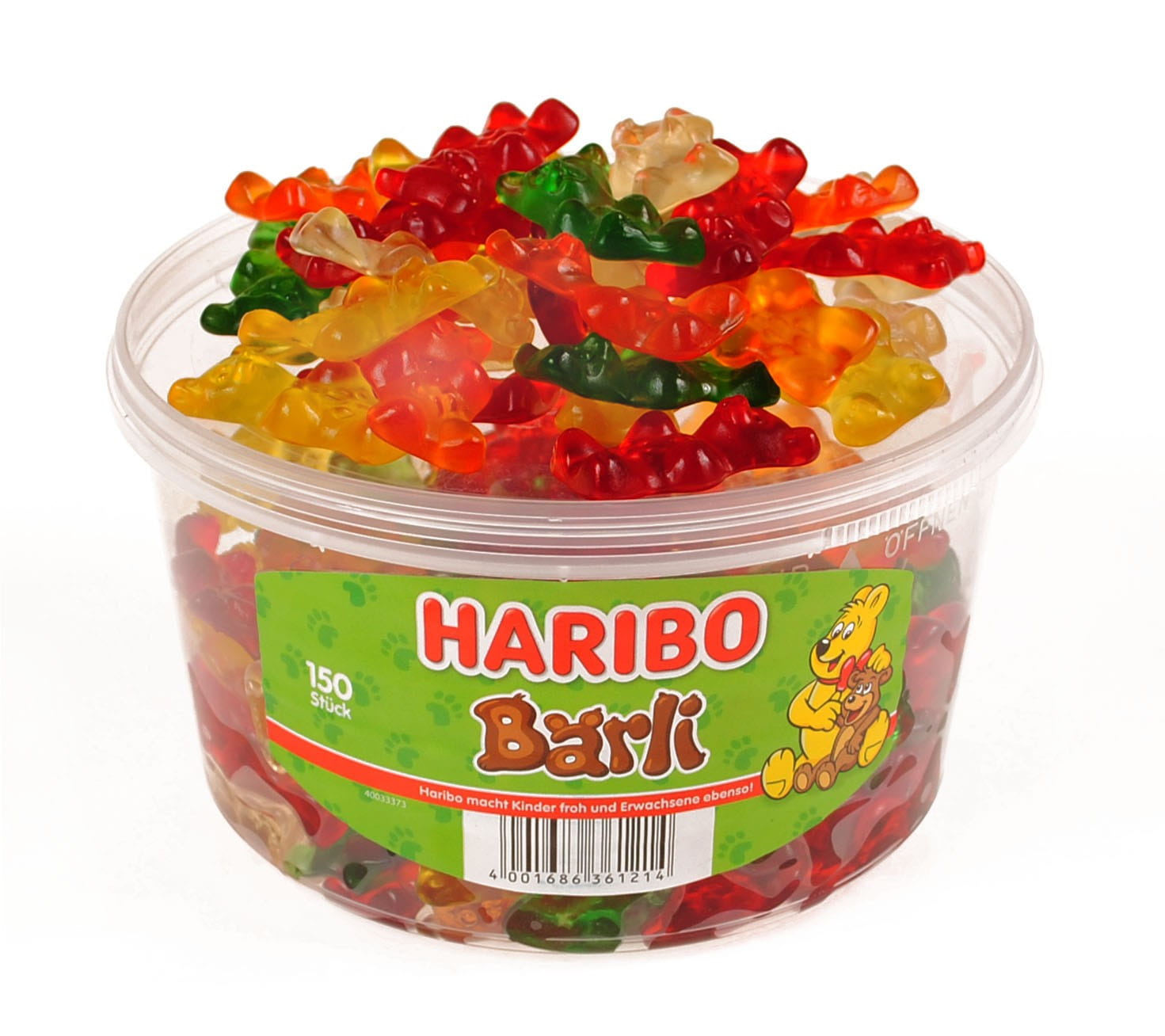 Super Żelki Haribo Misie 150 szt elukmar.pl