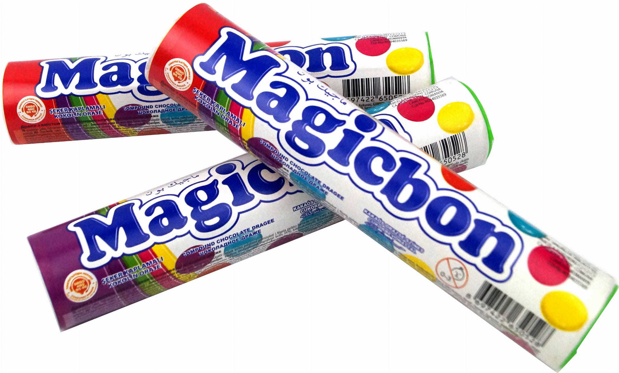 Magicbon Draże Lentilki 24szt x 12g elukmar.pl